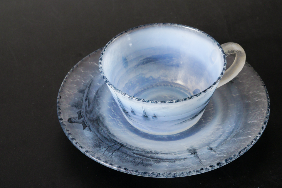 ドーム兄弟「オランダ風景 カップ&ソーサー」《アンティックかとう》