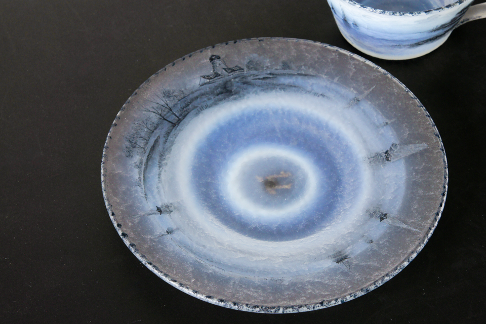 ドーム兄弟「オランダ風景 カップ&ソーサー」《アンティックかとう》